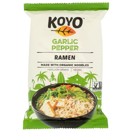 Pack of 12, Koyo Asian Vegetable Ramen, 2.1 oz - Walmart.com