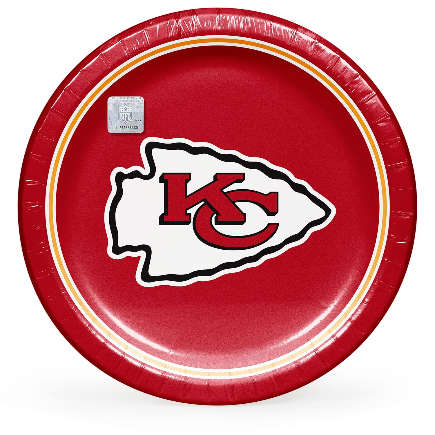 Kansas City Chiefs NFL Round Paper Plates, 10", 85 ct. - Samsclub.com