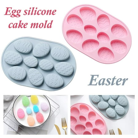 10 Holes Silicone Mold for Chocolate Easter silicone molds Cake Cake ...
