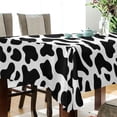 54x54in Square Printed Tablecloth Easy-Care Decorative Table Cloth for ...