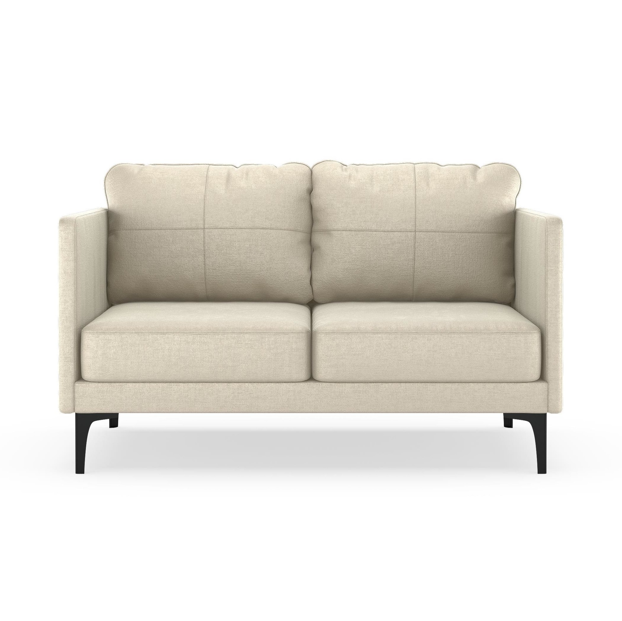 Layne Sofette Mod Velvet - Vanilla - Walmart.com