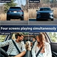 Four-Record Monitoring Driving Recorder, Full View Car Dashcam System ...