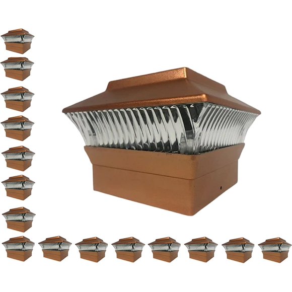 Copper Post Caps 4x4