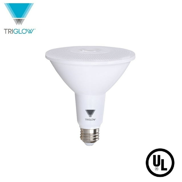 TriGlow T97019 15-Watt (100W Equivalent) PAR38 LED Bulb, 1050 Lumen ...
