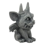 Ebros Gothic Horned Bat Cat Gargoyle Bast Figurine Small Mythical ...