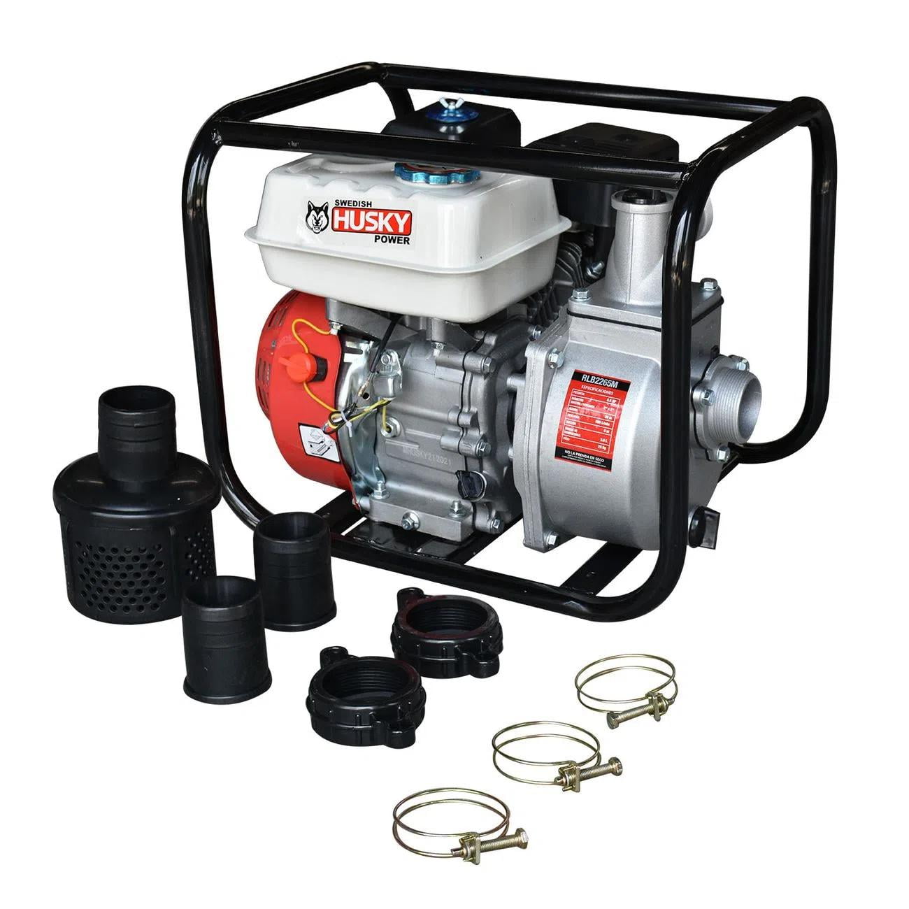Motobomba Bomba De Agua A Gasolina Husky 2X2 PuLG 6.5 Hp HUSKY RLB2265M | Bodega Aurrera en línea