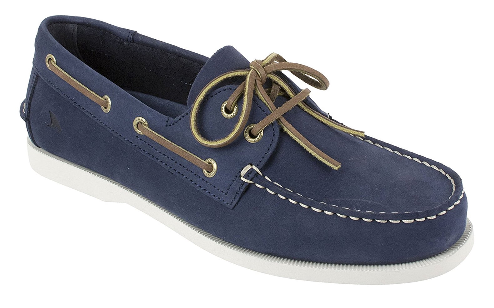 Rugged Shark Men's Classic Boat Shoes, Genuine Leather with Odor ...