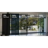 Greenfilm Static Cling Window Tint 50% Easy DIY, No Glue, Reusable Film ...