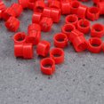 BESTYASH 100Pcs Orange Bird Identification Foot Rings Opening Pigeon ...