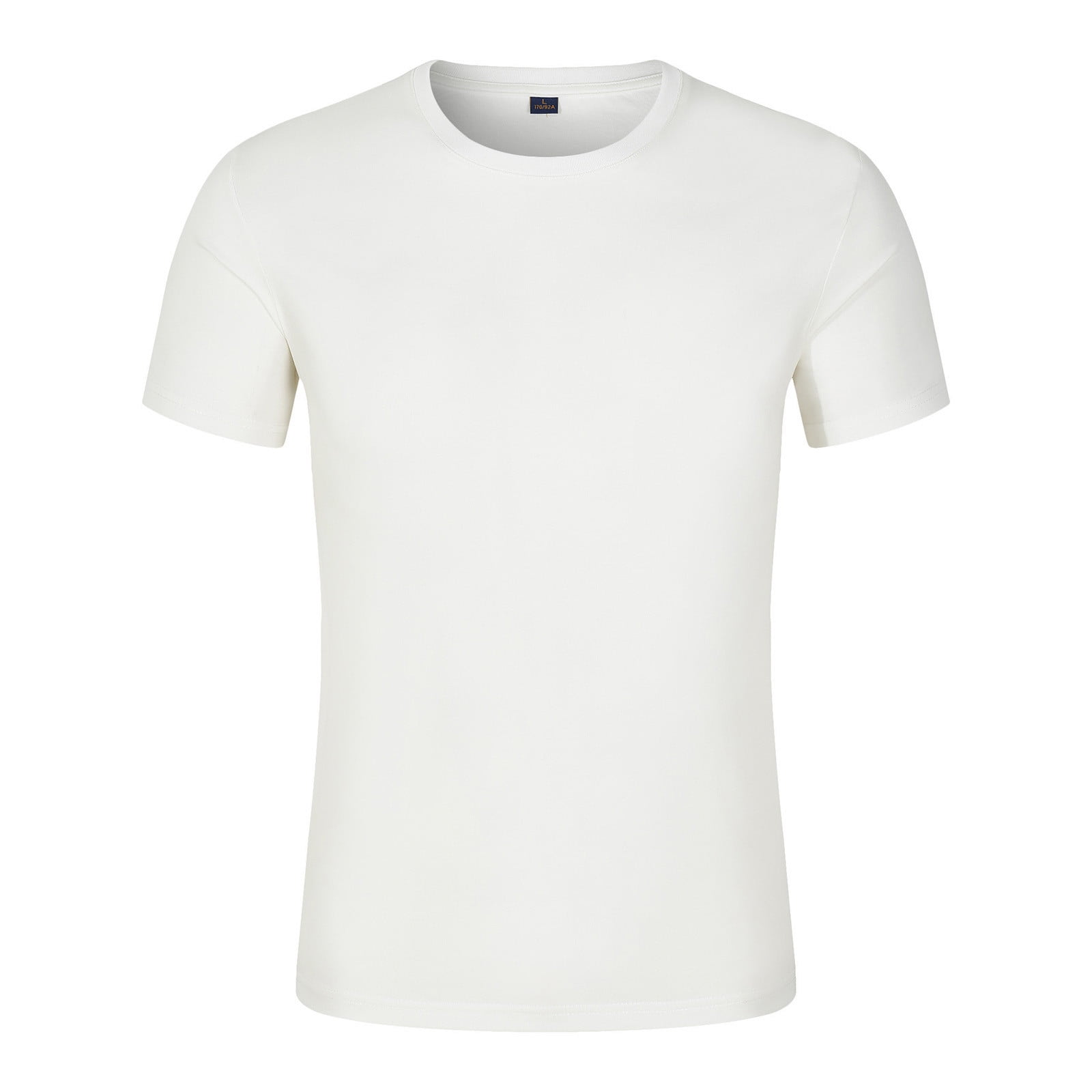 Click here for Aqestyerly Summer Mens Round Neck Short Sleeve Shi... prices