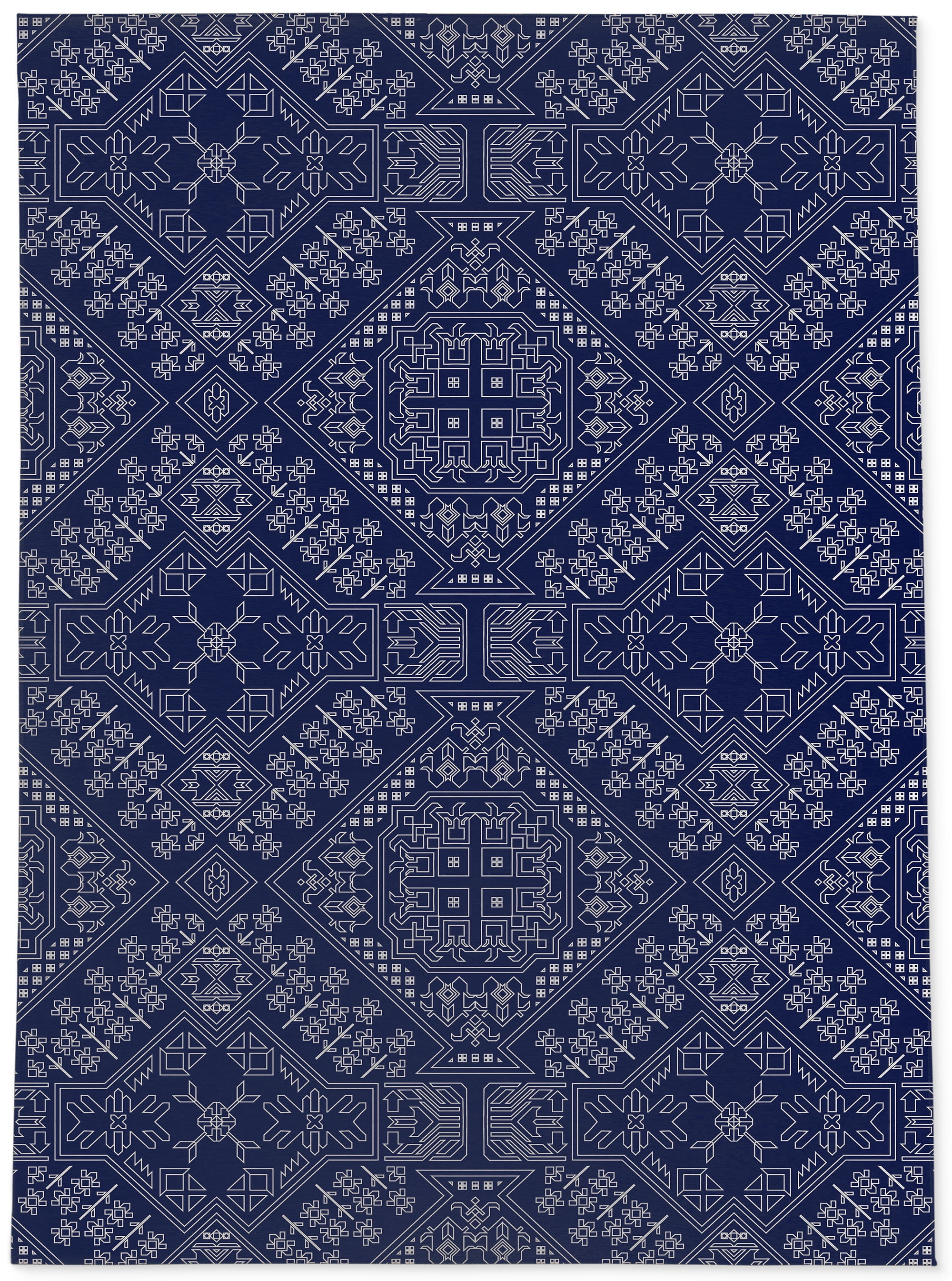 BAYBAR NAVY Outdoor Rug By Kavka Designs - Walmart.com