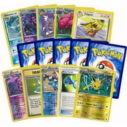 100 Assorted Pokemon Trading Cards with 7 Bonus Free Holo Foils ...