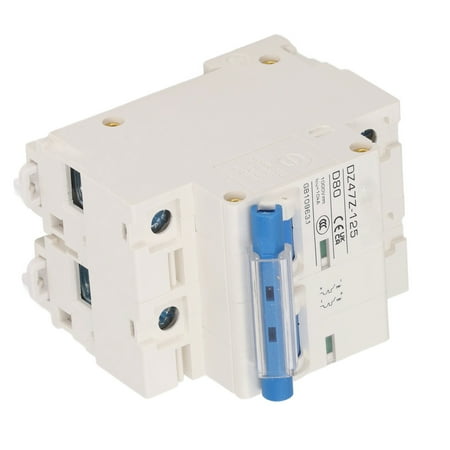 Small Circuit Breaker, Pa66 2P Circuit Breaker DC1000V Modular ...