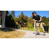 Razor PowerWing DLX Caster Scooter - Silver/Green, 3-Wheeled Drifting ...