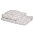 Boho Purple Pattern Towel Set of 3, Soft Microfiber Bath Towels, Hand ...