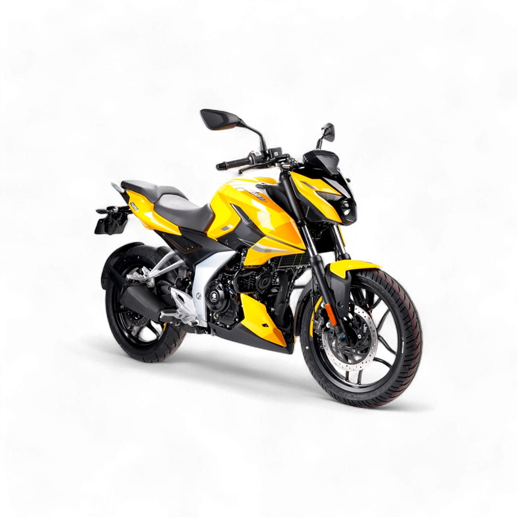 MOTOCICLETA BAJAJ DEPORTIVA PULSAR N250 CARBURADA AMARILLO 2025 ...