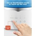 Pelonis Warm and Cool Mist Humidifiers for Bedroom Large Room Home and ...