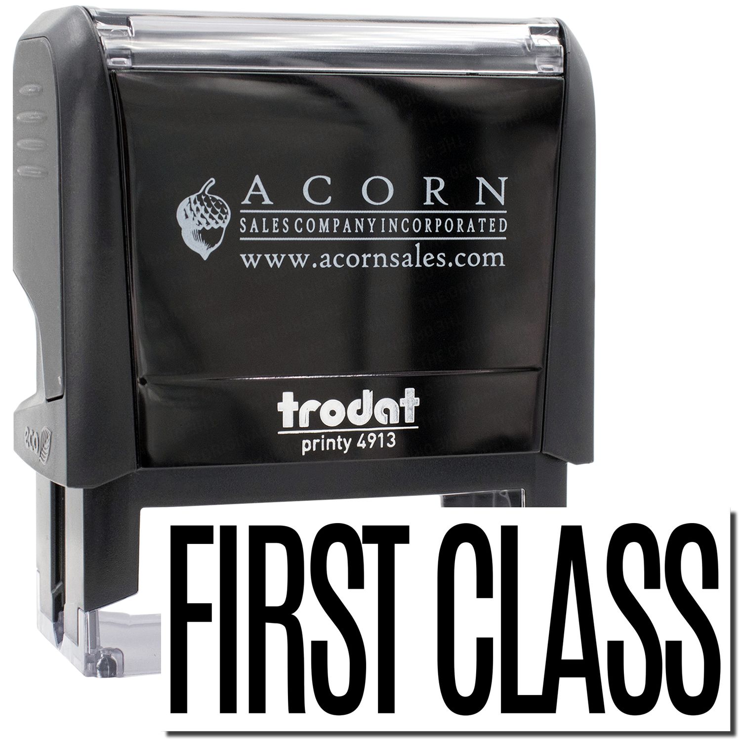 Large Self-Inking First Class Stamp, Trodat Printy 4913, Press and ...
