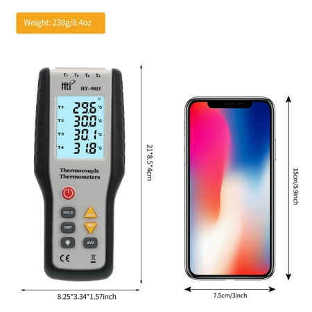 Thermocouple Temperature Tester High Precision Thermocouple Detector ...