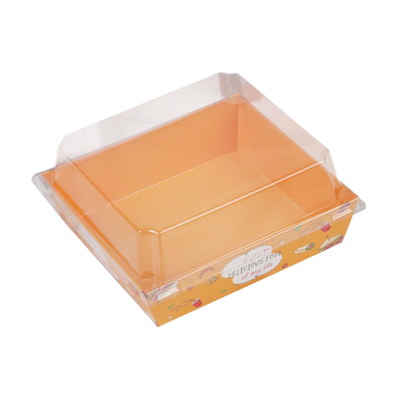 Cajas de postres,Cajas de papel para panadería con tapas transparentes ...