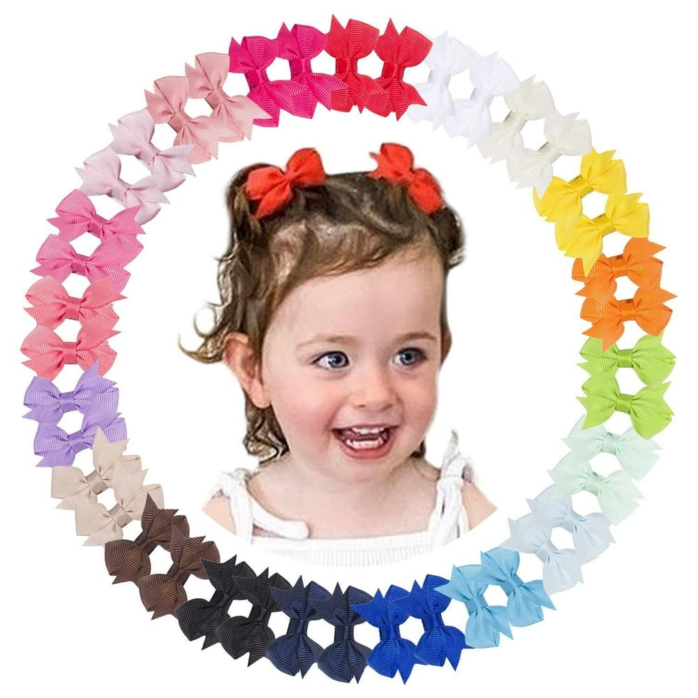 Click here for Eigthtail Baby Hair Clips - 40 Piece Fully Lined H... prices
