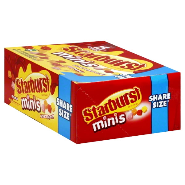 Starburst Mini Fruit Chews, (15 Count) - Walmart.com - Walmart.com