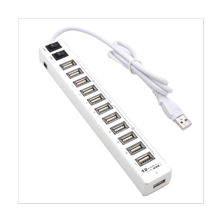 Qtmnekly High Quality USB Hub 12 Ports USB 3.0 Hub Multi USB Splitter ...