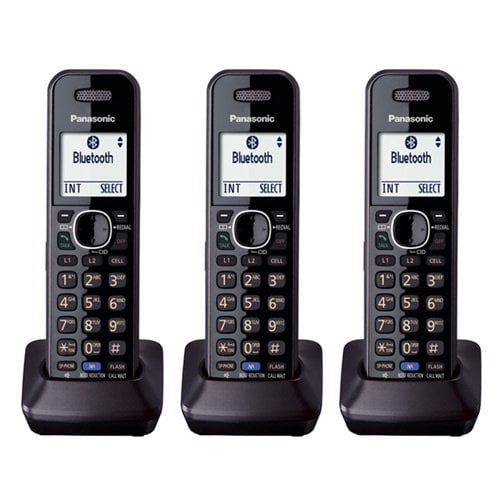 Panasonic KXTGA950B Dect 6.0 Handset 2-Line Landline Cordless Telephone ...