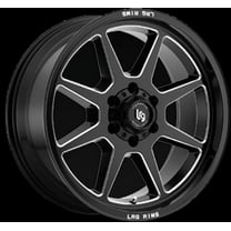 20" Black With Natural Accents Blade Series Wheel by LRG Wheels ...