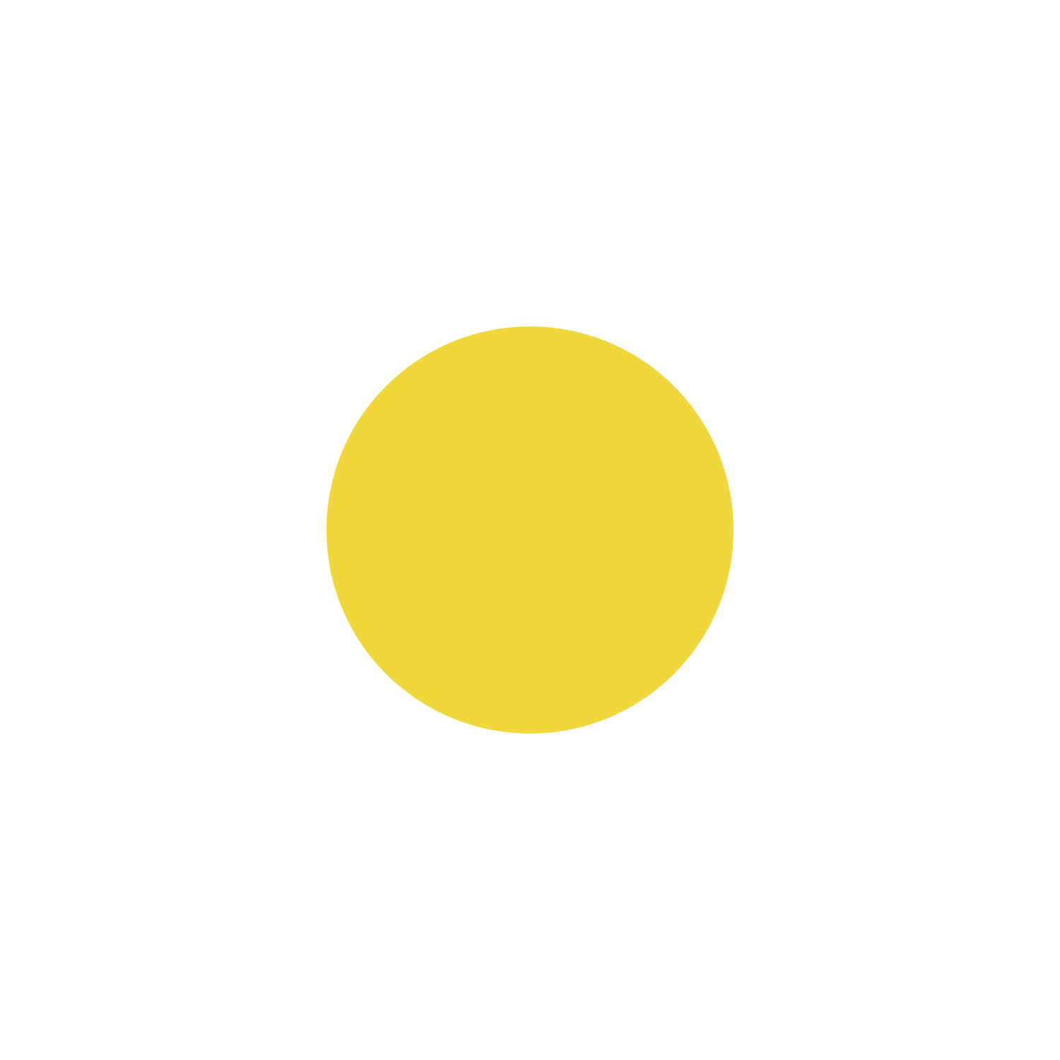 LiteMark 8.5 Inch Yellow Dot Decal Stickers for Floors and Walls - Pack ...