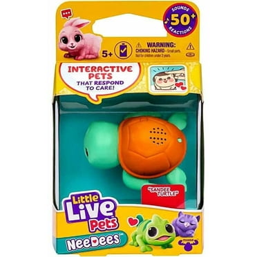 Little Live Pets NeeDees Nibblee Chipmunk Wearable Interactive Figure ...