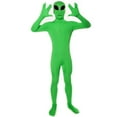 Morphsuits Kids Alien Costume, Green, Large, Fancy Dress, Halloween ...