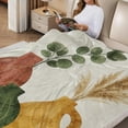 Chilfamy Boho Vases Still Life Fuzzy Bedding for the Couch, Soft ...