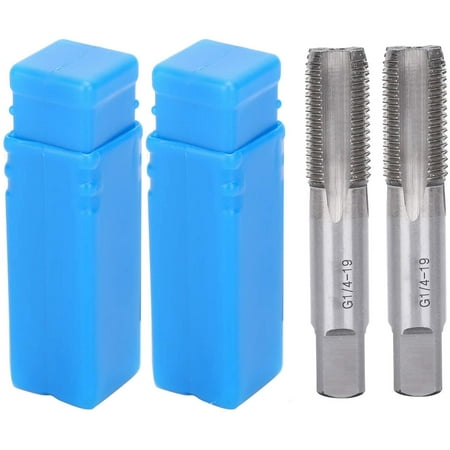 2Pcs HSS Pipe Thread Taps Water Piping Screw Cone Pipeline Faucet ...