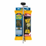 Camco RV Wheel Stop with Padlock Stabilizes Your Trailer by Securing ...