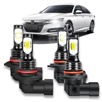 For Honda Accord 2003 2004 2005-2007 Combo LED Headlight Kit Bulbs High ...