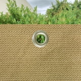 90% UV Block Sun Shade Privacy Panel with Grommets on 4 Sides for Patio ...