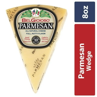 (12 Pack)BelGioioso Parmesan Wedge, 8 oz. - Walmart.com