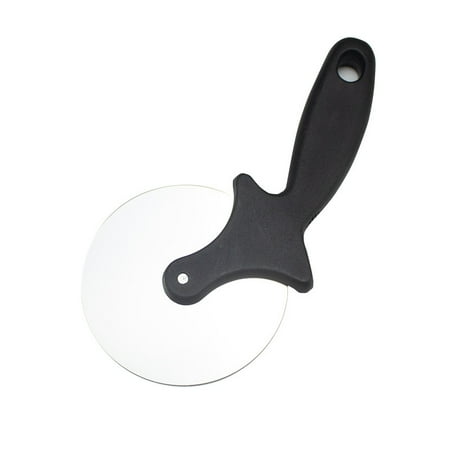 EXPLOSIVE Pizza Cutter 4-Inch Stainless Steel Wheel with White Plastic ...