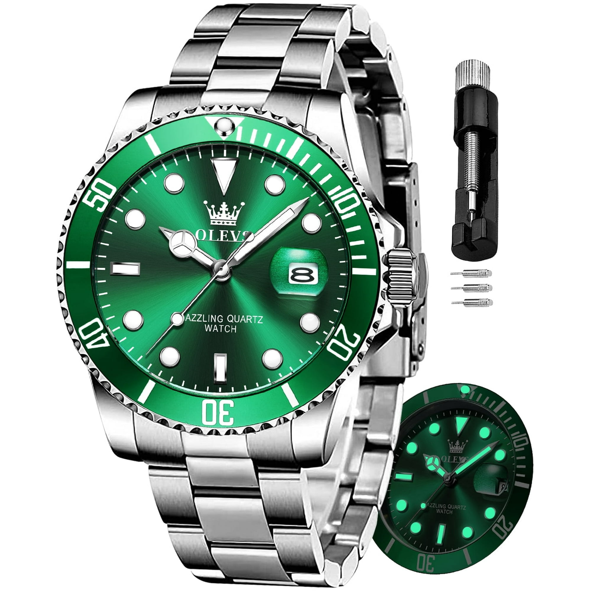 Click here for Olevs Watches For Men Classic With Date Business D... prices
