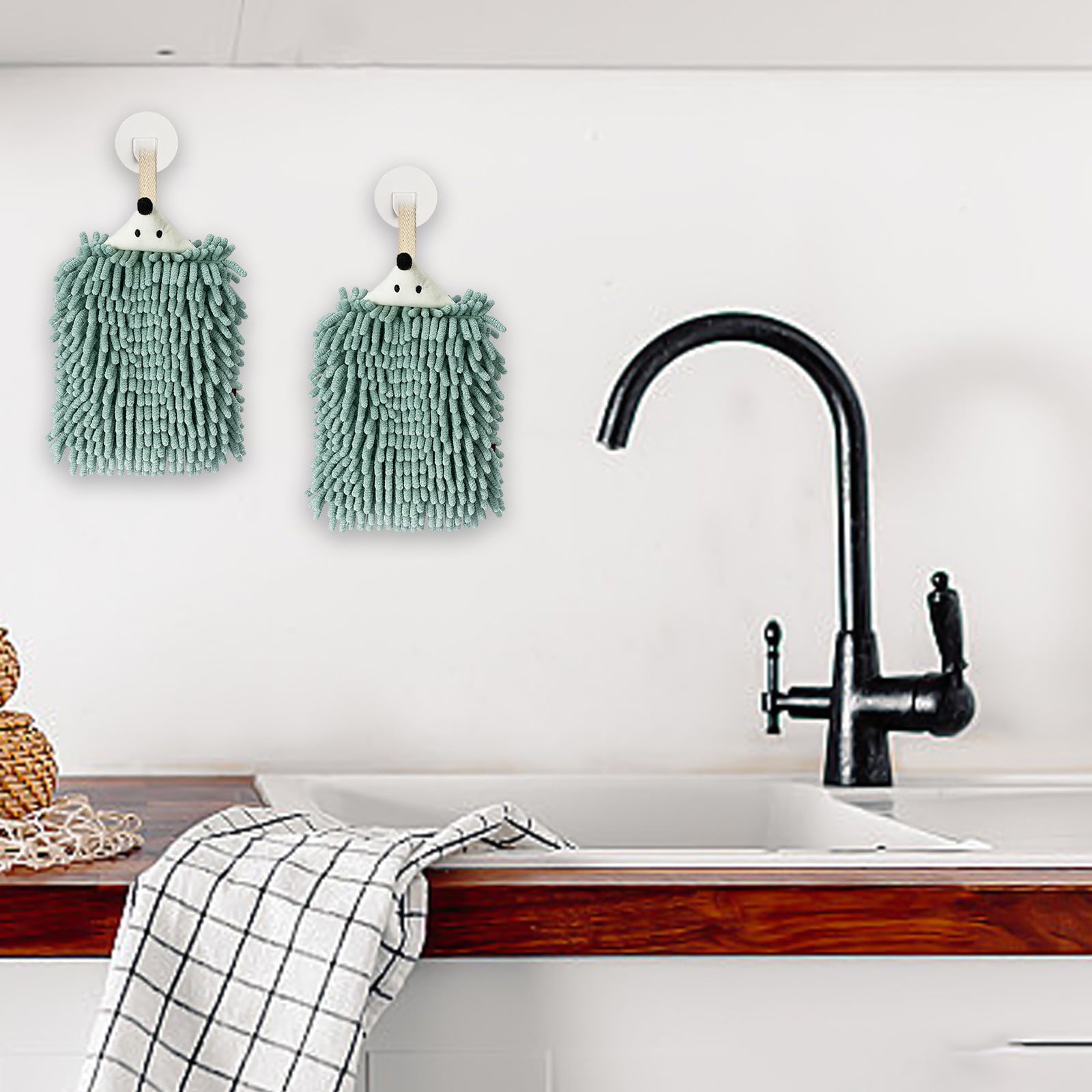 Click here for Kbndieu Hand Washcloths Hedgehog Chenille Hand Tow... prices