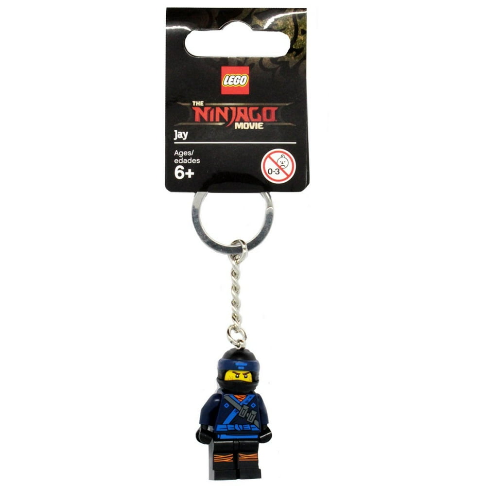 LEGO - LEGO 853696 The Ninjago Movie Jay Key Chain - Walmart.com ...