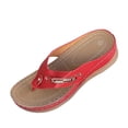 Bnwani Slides Shoes,Slides Women,Beach,Platform,Ornamentation,Wide,Red ...