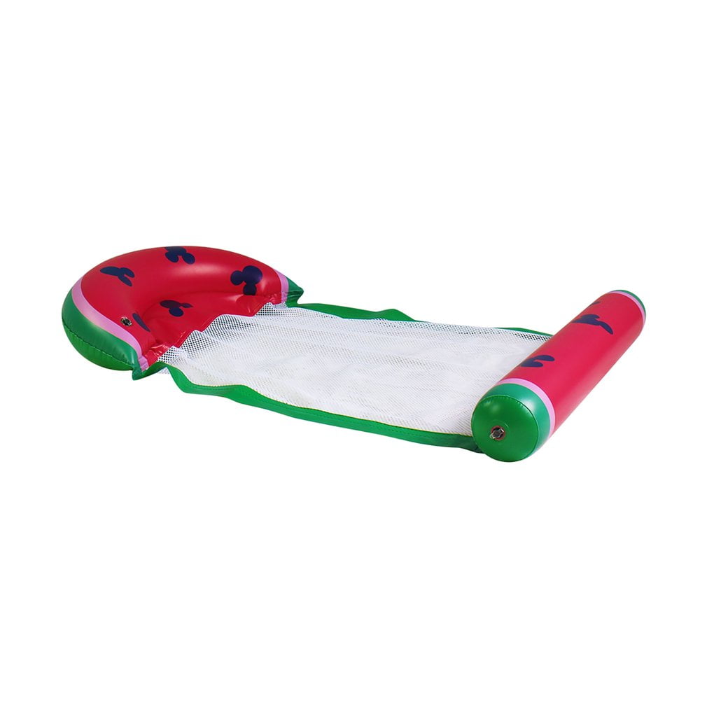 PEACH Inflatable Water Floating Bed Swimming Bed For Pool Or Lake Net ...