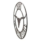 Large 24"W Rustic Western Texas Lone Star State Longhorn Bull Wall ...