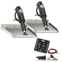 Lenco Marine 15104-102 Standard Trim Tab Kit with Standard Integrated ...