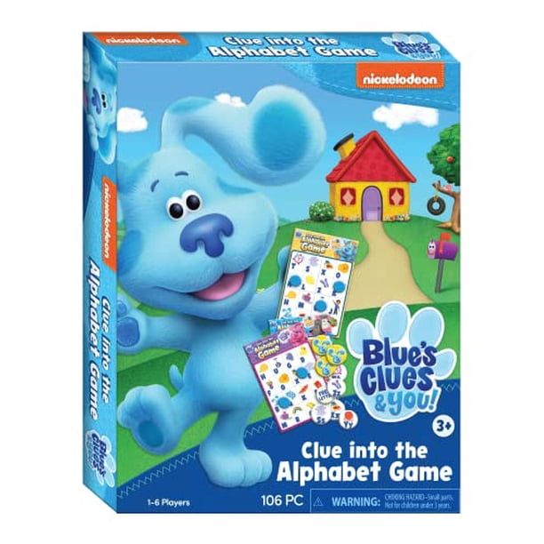 Blues Clues & You Alphabet Game, for Families and Kids Age 3 and Up ...