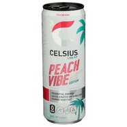 Celsius Healthy Energy Drink, Non-Carbonated, Sugar Free, Raspberry ...