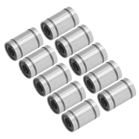 Linear Bearings, LM6UU 6mm ID 19mm Length Linear Motion Bearing For ...