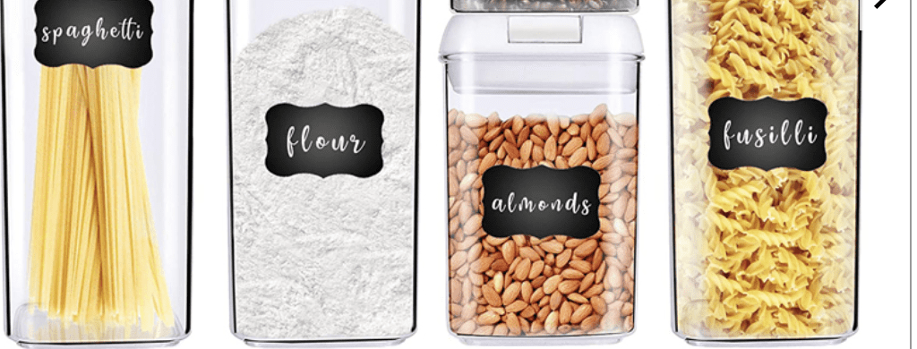 7 Piece Airtight Food Storage Container Set With Easy Lock Improved ...